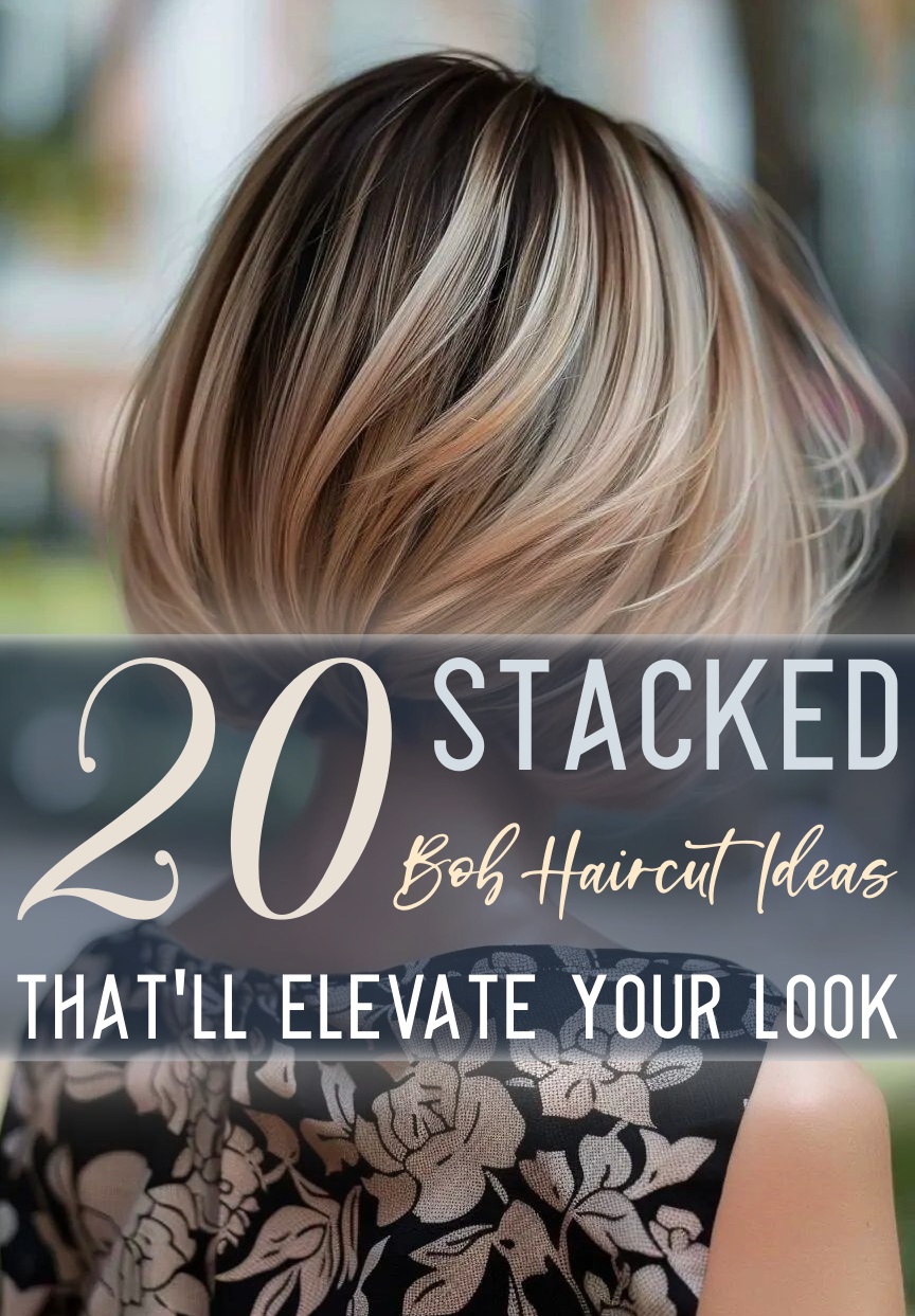 20 Stacked Bob Haircut Ideas That'll Elevate Your Look